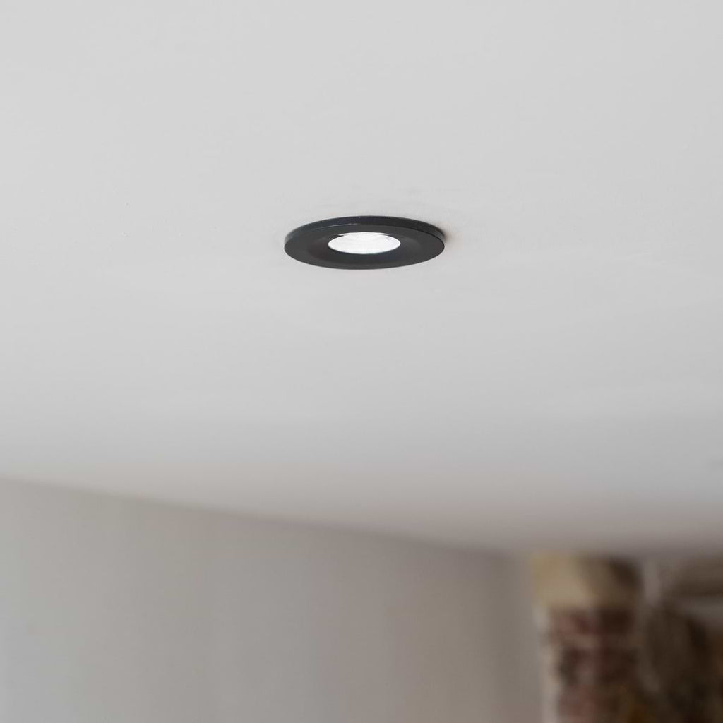 Anthracite CCT Dim To Warm Fire Rated LED Dimmable 10W IP65 Downlight ...