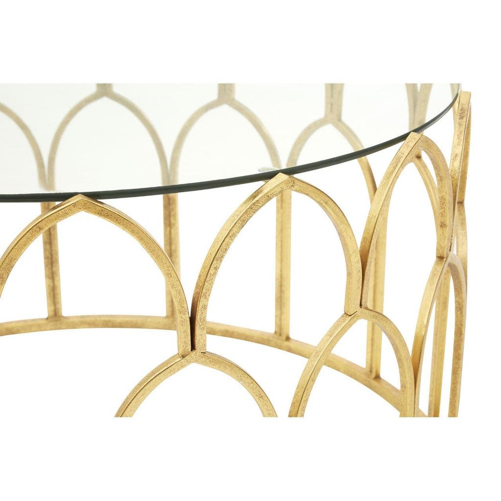 Merlin Gold Leaf Coffee Table – SE Home