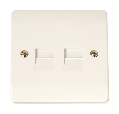 Twin Telephone Socket - Secondary – SE Home