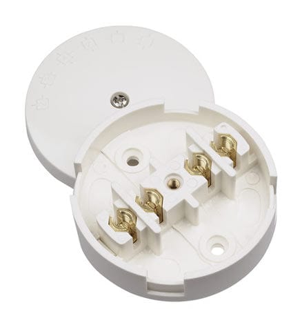 20A Junction Box Selective Entry 4 Terminal – White – SE Home