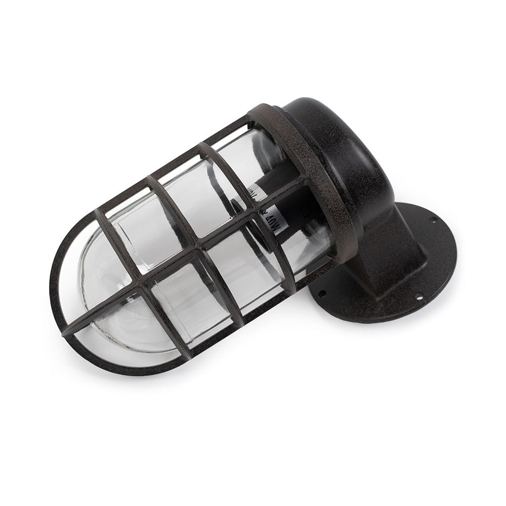 Broadwick Weathered Black IP44 Rated Nautical Bathroom Bulkhead Wall L ...